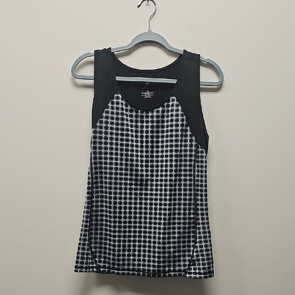 Lands' End | Tops | Lands End Black And White Checkered Tank Top | Poshmark